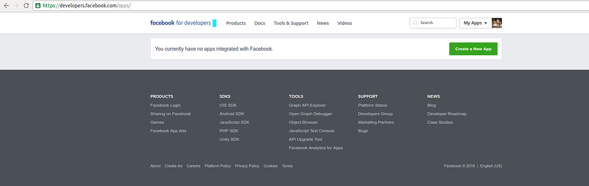 Creating an OAuth Application in Facebook (API v2.7) to use Facebook as ...
