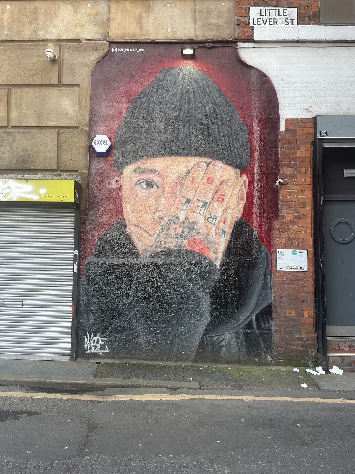 Manchester Northern Quarter Art. The Northern Quarter is a vibrant and ...
