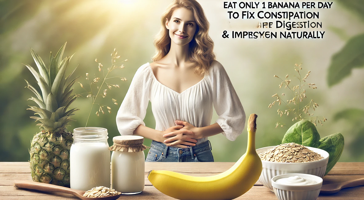 Banana to Fix Constipation Struggling with constipation & digestion ...