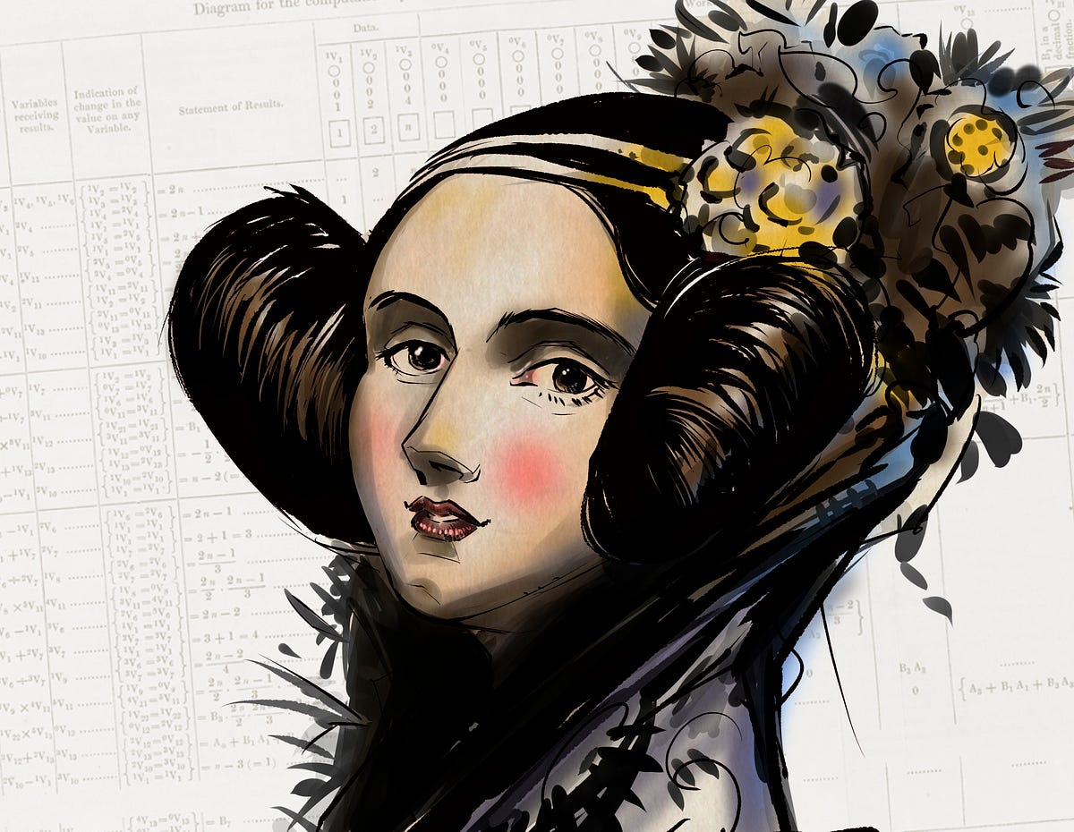 Ada Lovelace — The first programmer | by Alvaro Videla | A Computer of ...