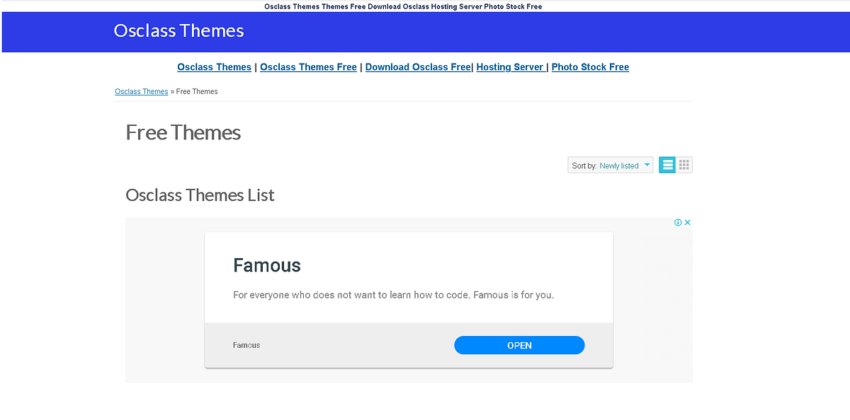 Osclass Free Themes. If you are looking for a good Theme for… | by Osclass Market | Medium