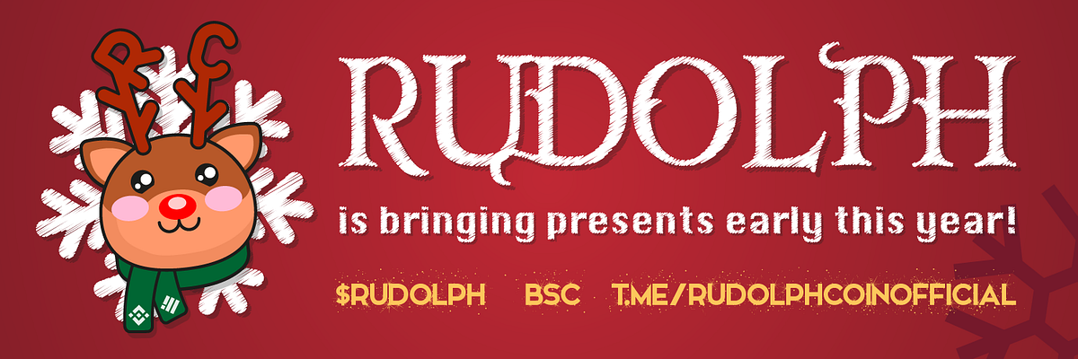 THE RUDOLPH COIN™. WHITELIST FOR THE NEXT 500X TOKEN ON… | by Rudolph ...