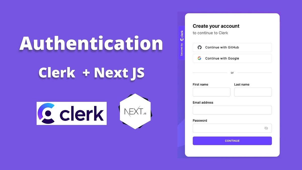 Building a Secure Next.js App with Clerk Auth, Social Login, and Role ...