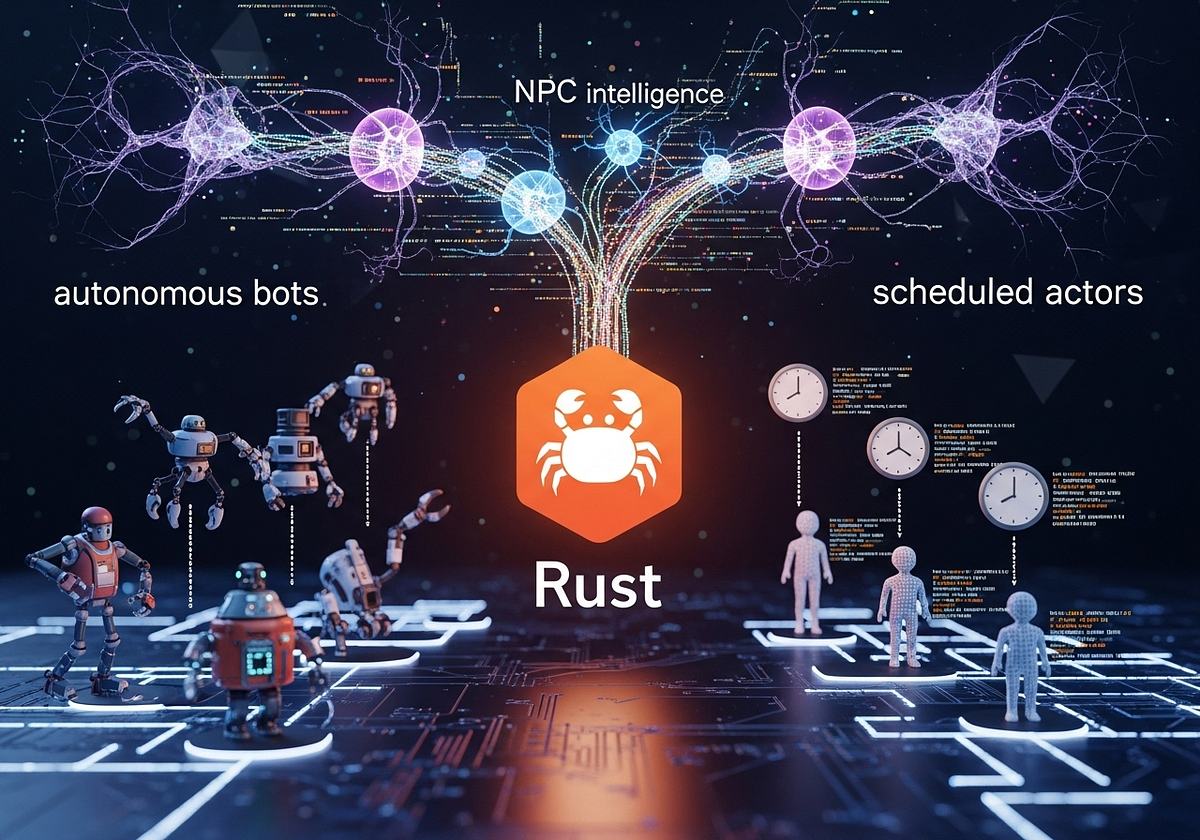 🧠 Rust Autonomous Bots, Scheduled Actors, and NPC Intelligence | by ...