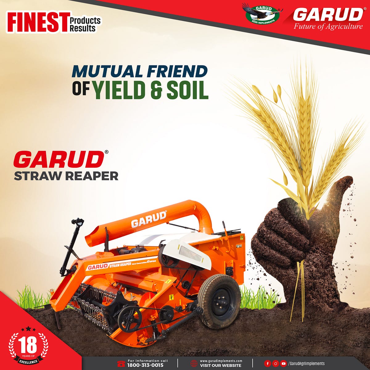 GARUD Straw Reaper. Revolutionizing Agriculture: The Straw… | by (GARUD ...