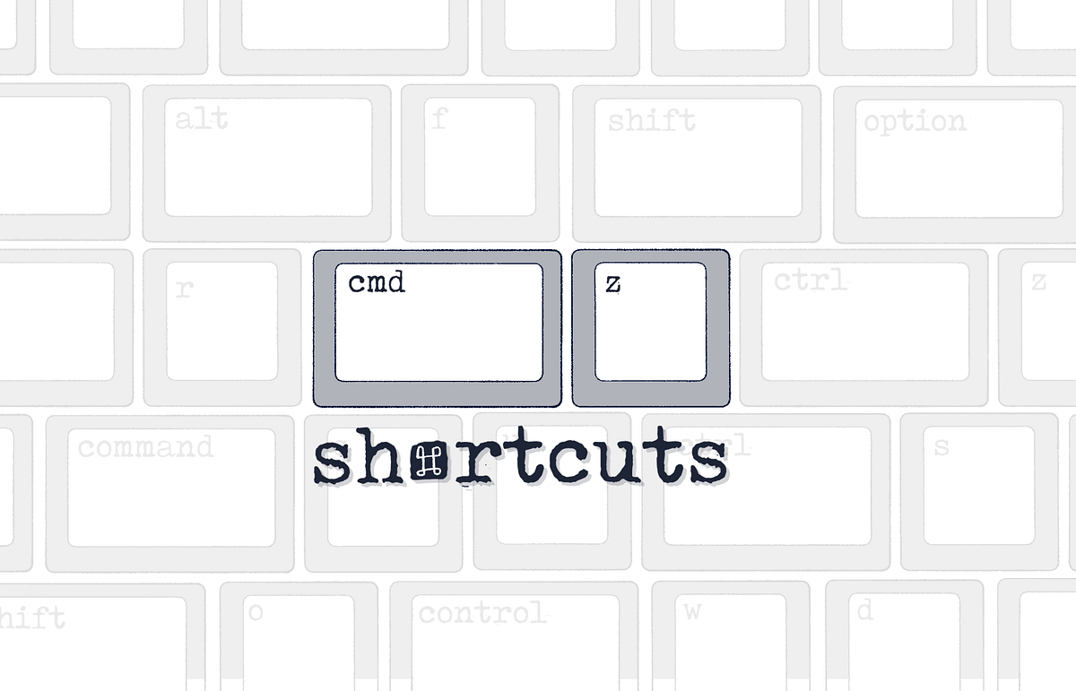 Shortcuts: Why You Need Them in Your Workflow | Vincent Bekong | Medium