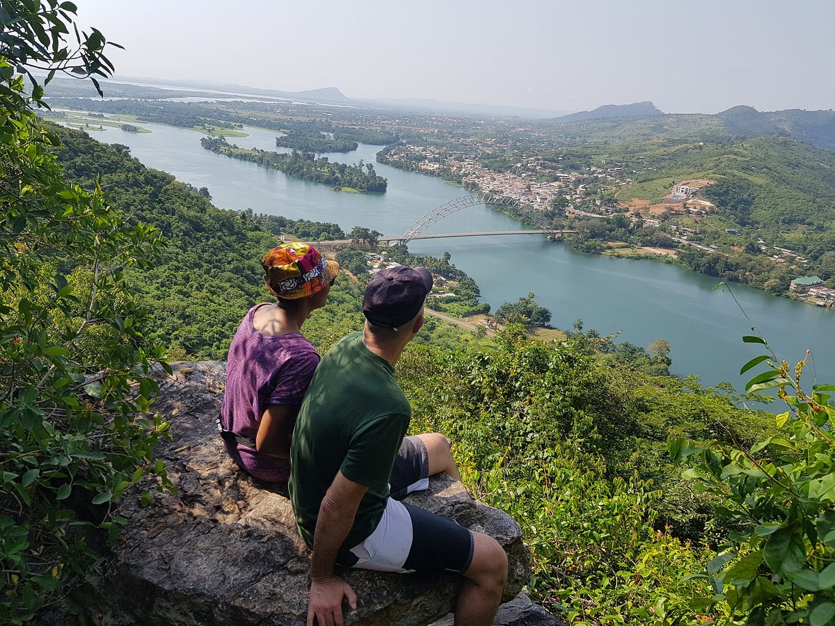 Why I attract white men. X and Mimi at Akwamu Gorge, Akosombo —… | by ...