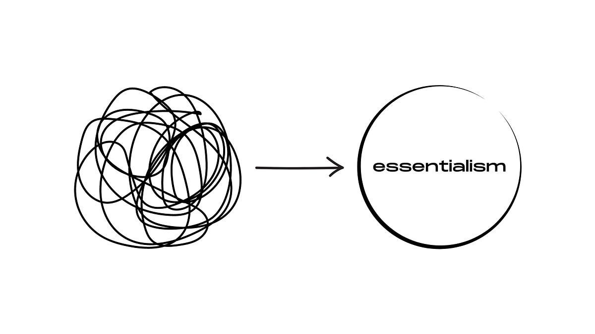 Essentialism: Achieve MORE with LESS | Medium