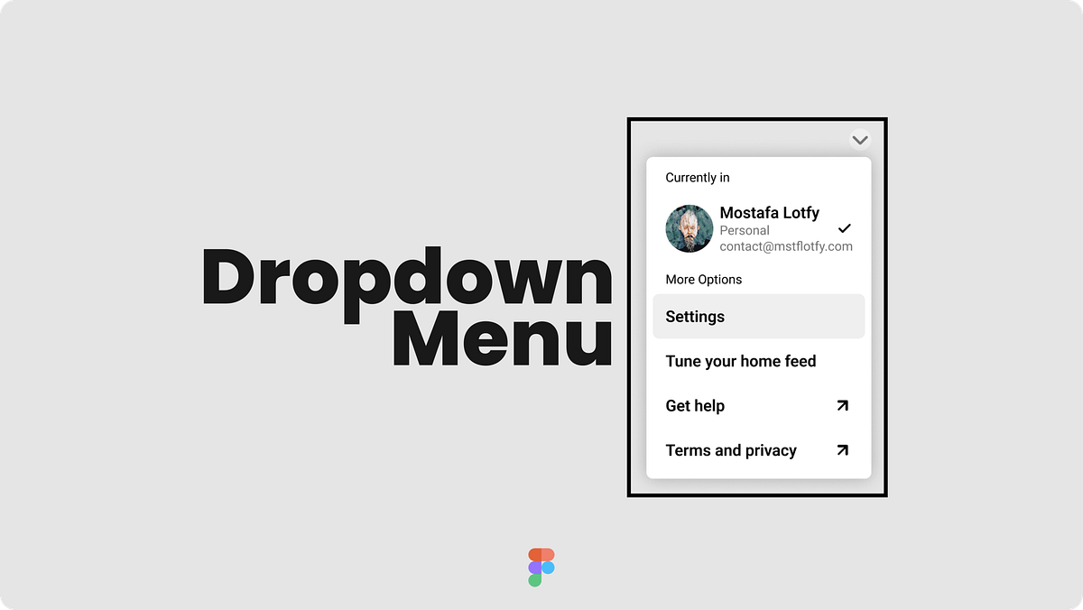 Make A Figma Dropdown Menu in 3 steps | by The indieDev | Bootcamp | Medium
