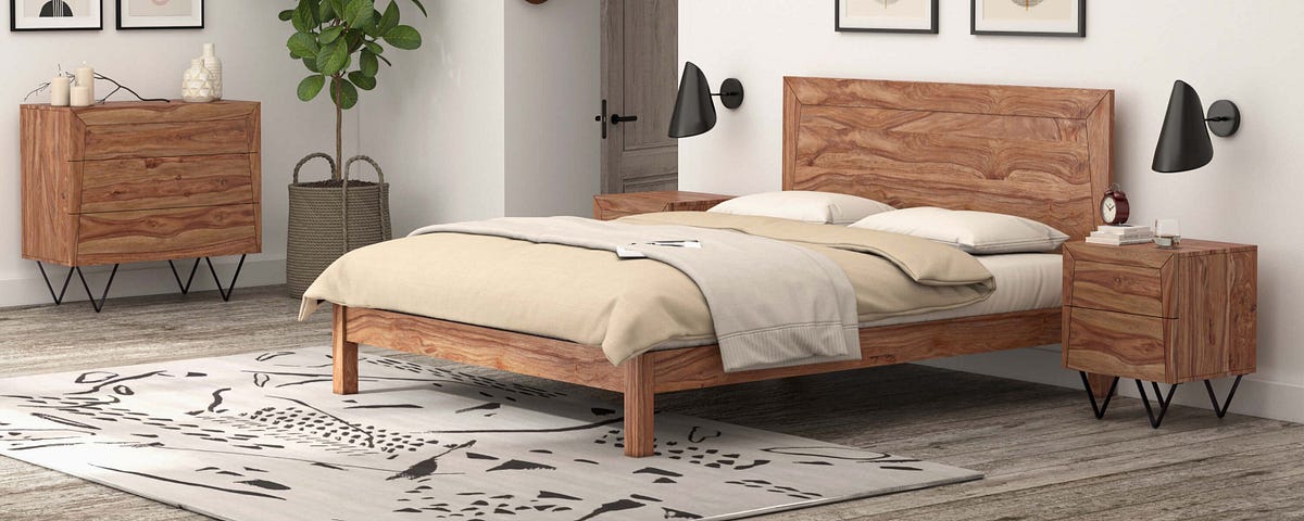 SheSheesham Wood Beds. Sheesham Wood Bed: The Elegant Choice… | by ...