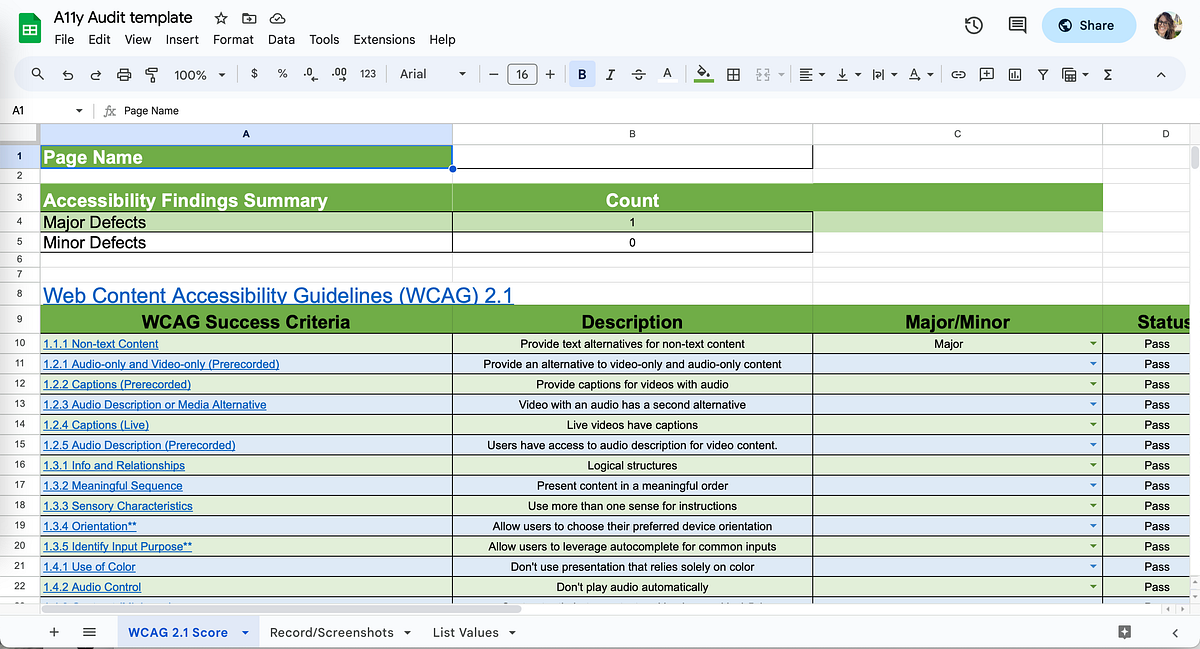 Accessibility Testing tools and processes (w/ sample auditing ...