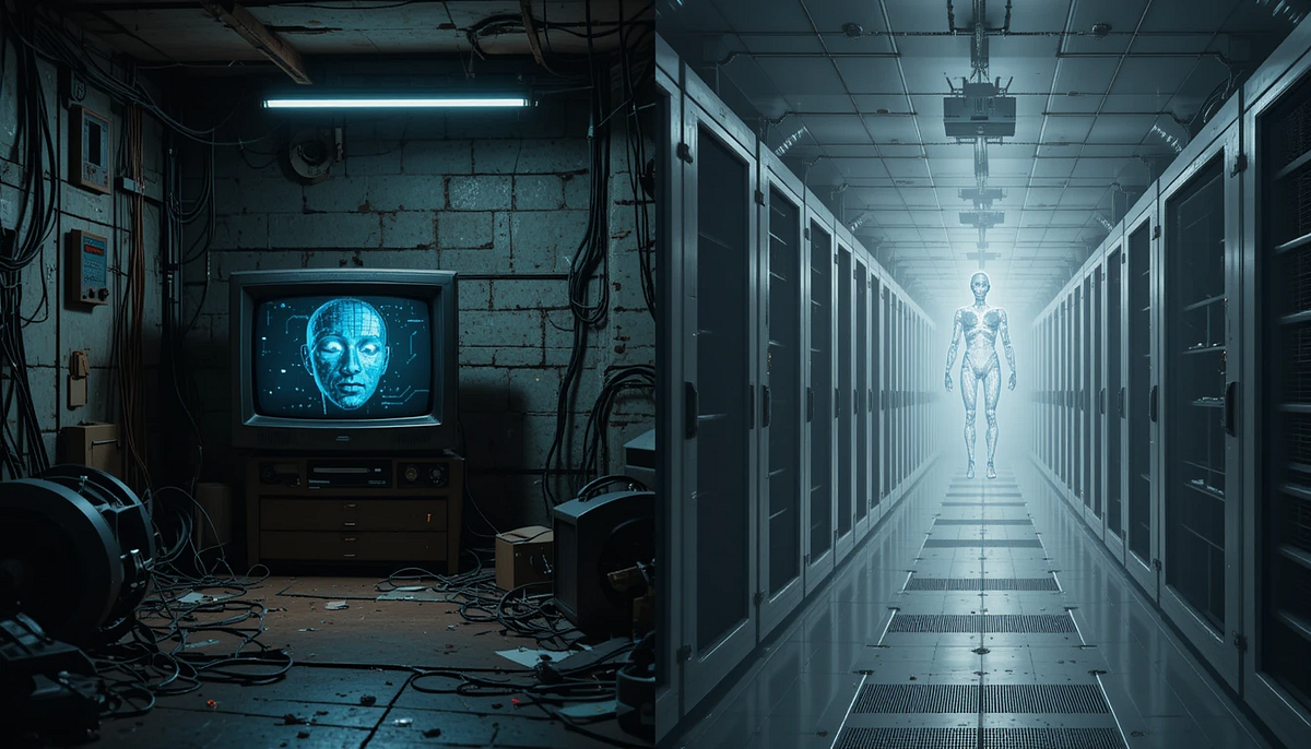 Mechanous 4. Digital Inequality: From Basement AIs to Cloud Gods | by Alek Zubko | Medium