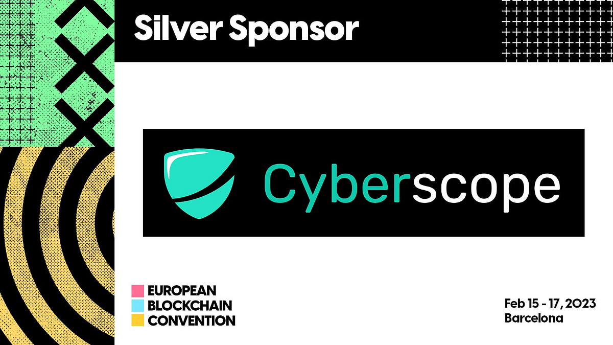 Cyberscope Sponsors European Blockchain Convention 2023 | by Cyberscope ...