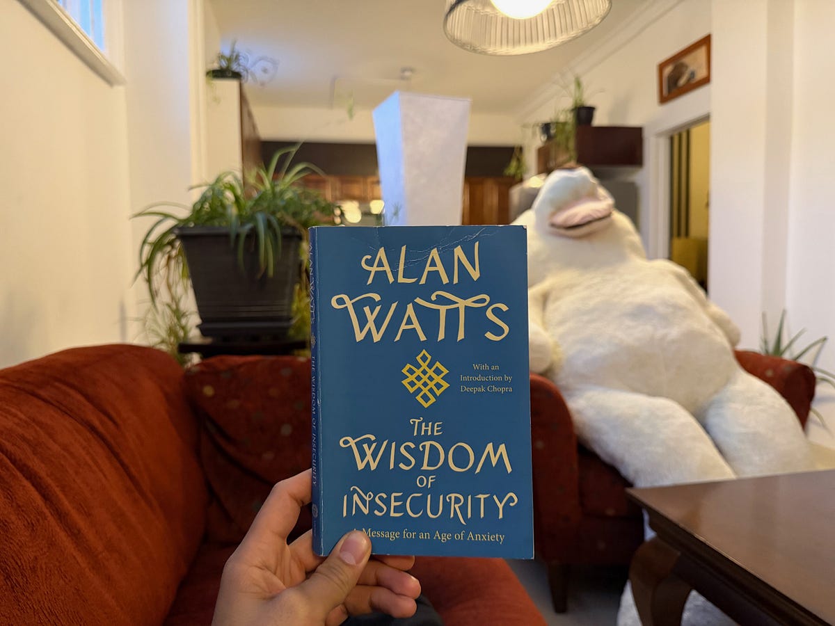 The Wisdom of Insecurity by Alan Watts — A 300-Word Book Review | by ...