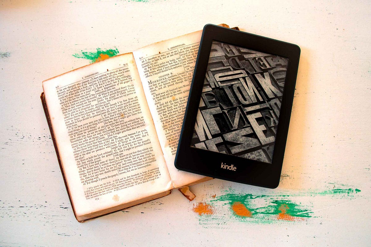 Advantages of eBooks Over Printed Books — Digital v Paper | by Brett ...