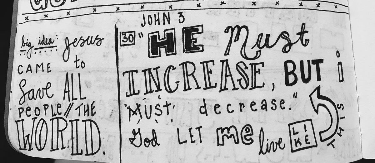Sketchbook Devotional — John 3. Grace for All | by Matthew Doering | Medium