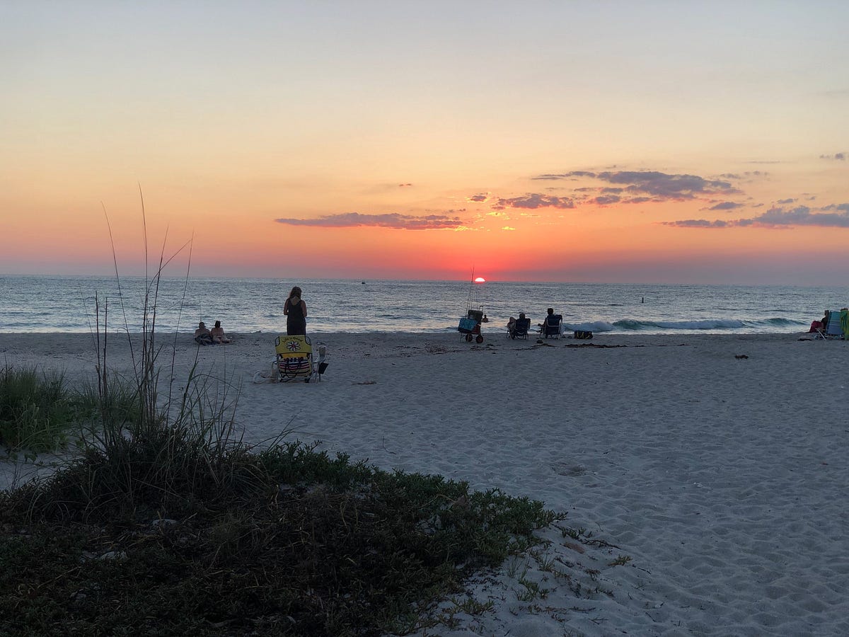 Sunset at Nokomis Beach. https://philnigh.com/ | Follow along on… | by ...