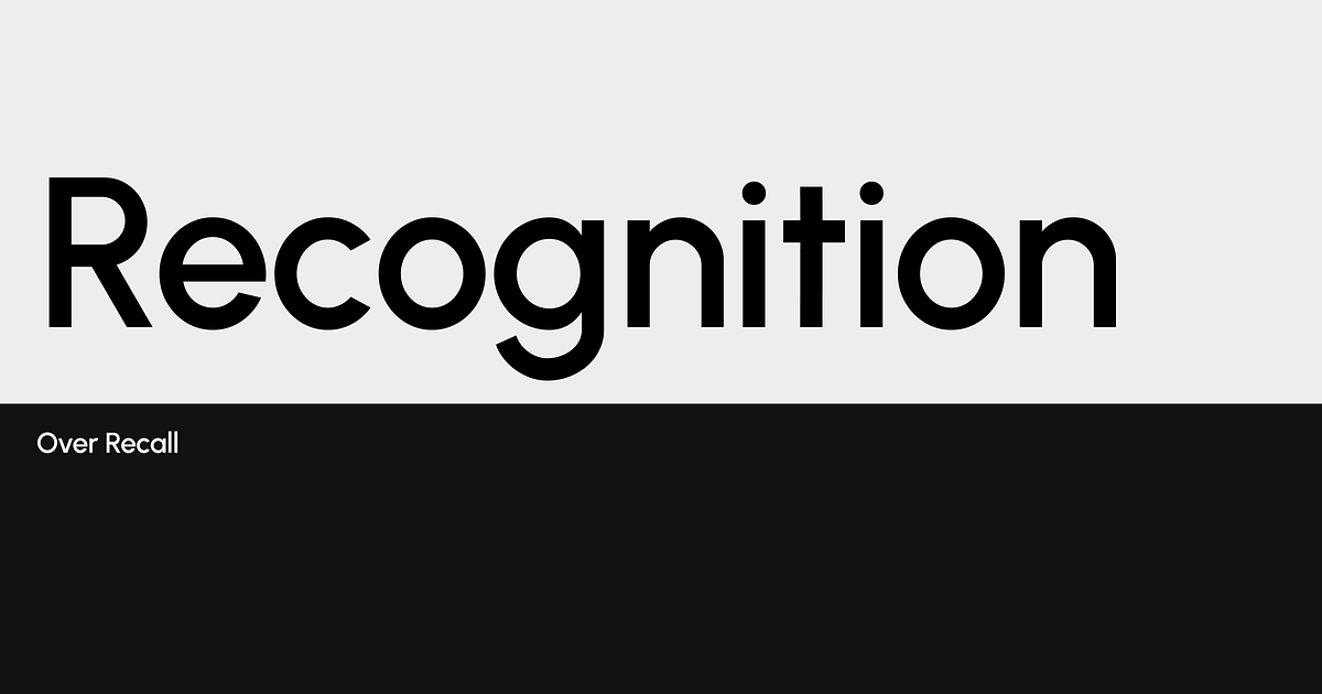 Recognition Over Recall: A UX Lesson From My Brother With A Learning ...