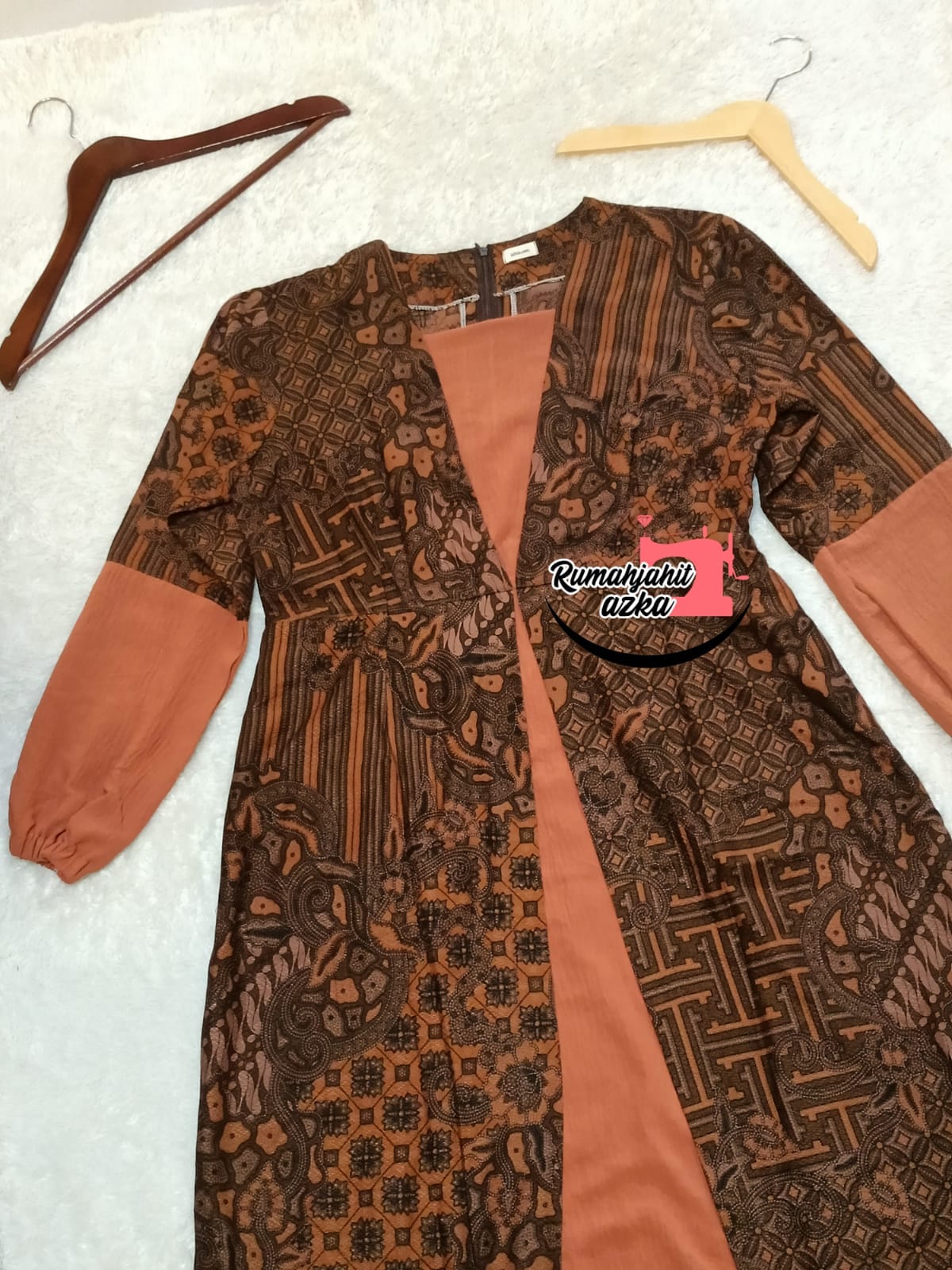 Dress Batik Modern by Rumah Jahit Azka - Rumah Jahit Azka - Medium