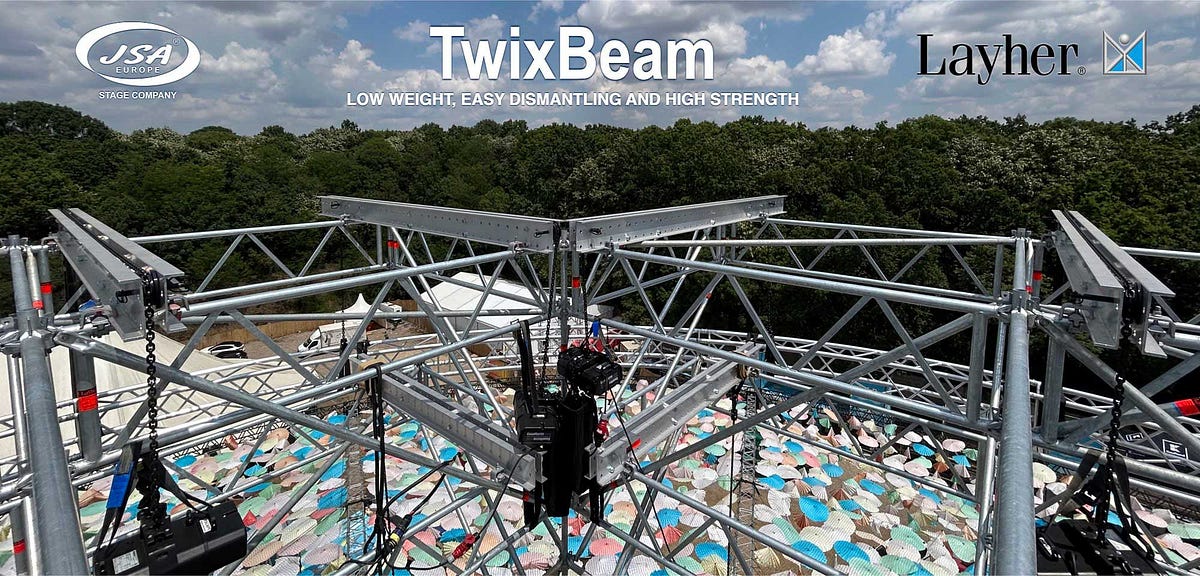 Twixbeam from Layher — Great element for rigging | by JSA Europe Stage ...