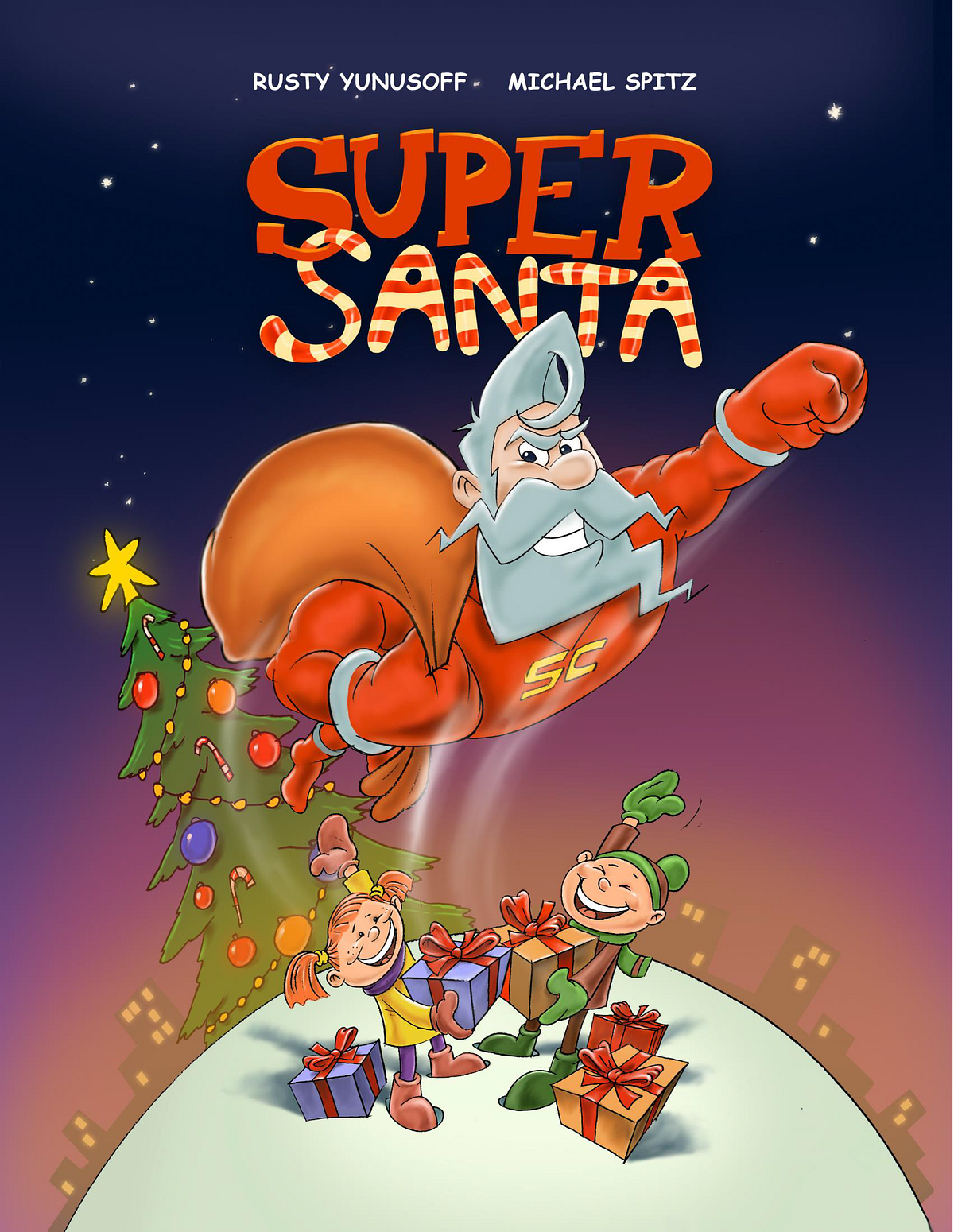 Part 2: Super Santa. Our original screenplay that drove an… | by Mookie ...