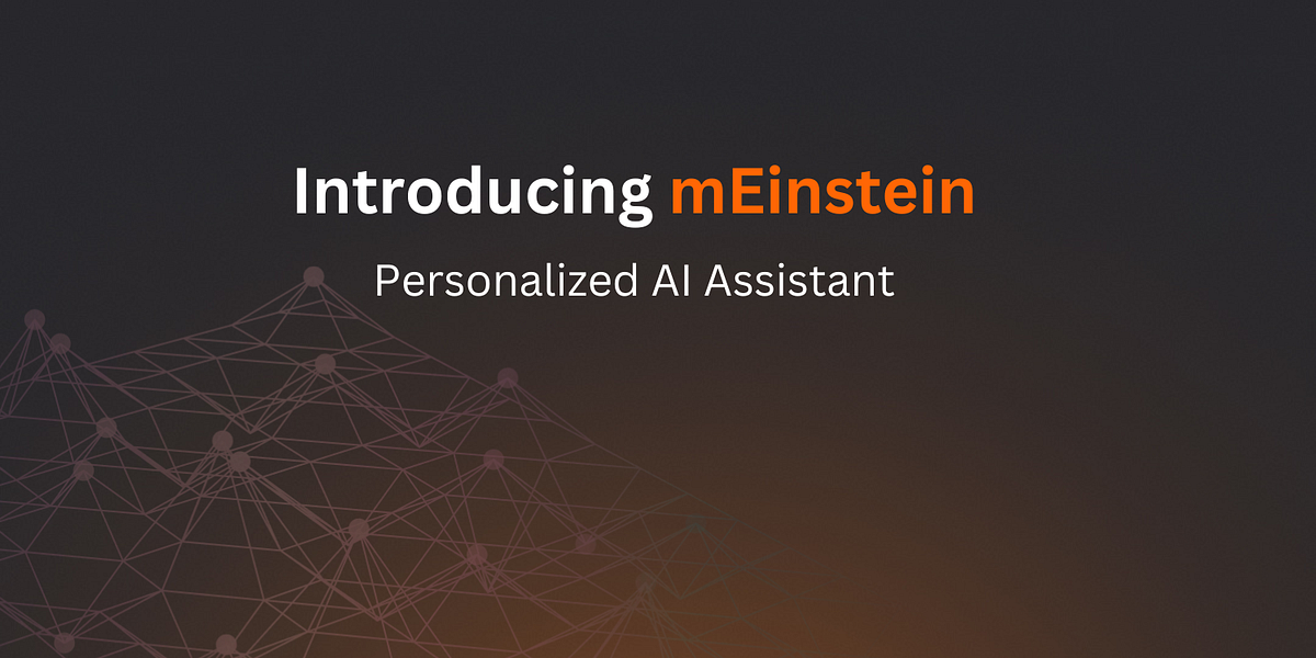 What is mEinstein ?. By Prithwi Thakuria | by mEinstein The Community ...