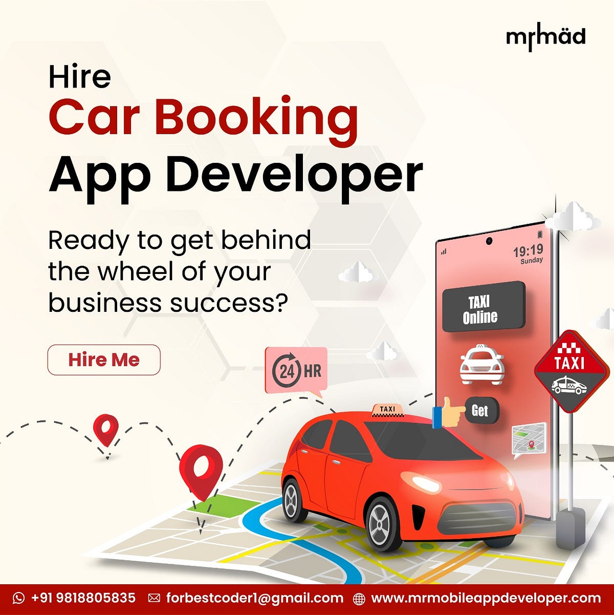 Hire Freelance Car Booking App Developer - MrMobileapp Developer - Medium