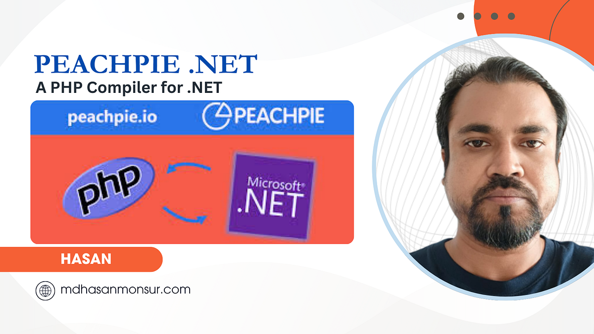 PeachPie: A PHP Compiler for .NET | by Engr. Md. Hasan Monsur | ASP DOTNET | Medium