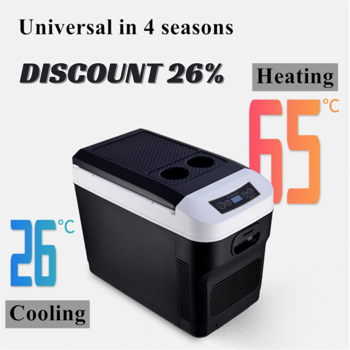 Car Mini Refrigerator Home Skincare Fridge Summer Camping Picnic ...