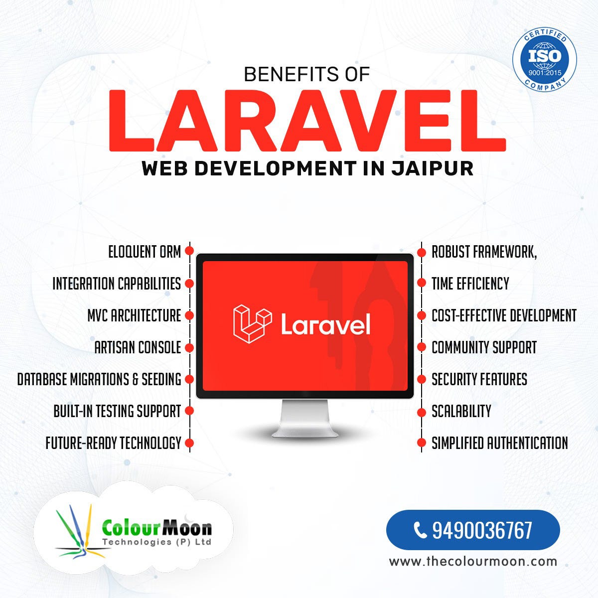 Why Choose Laravel For Web Development — Colourmoon | by Colourmoon Technologies Jaipur | Medium