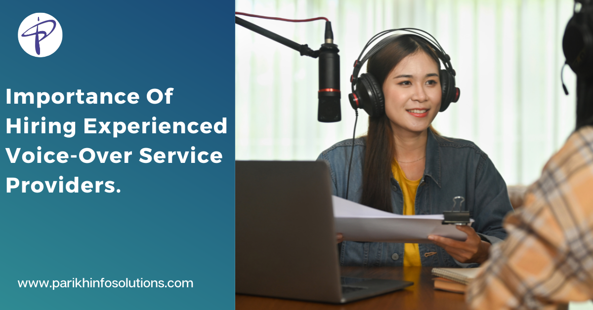 Importance Of Hiring Experienced Voice-Over Service Providers | by ...