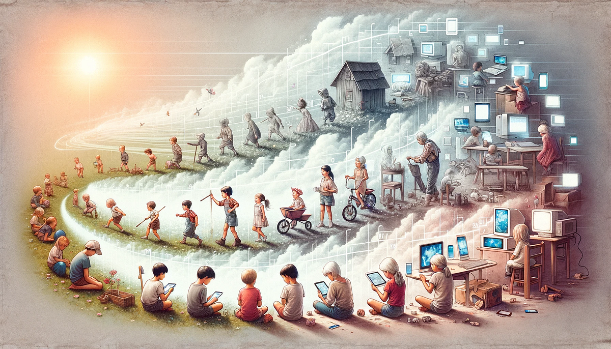 Childhood Distractions Are a Modern Phenomenon | by The Yatterbog | May ...