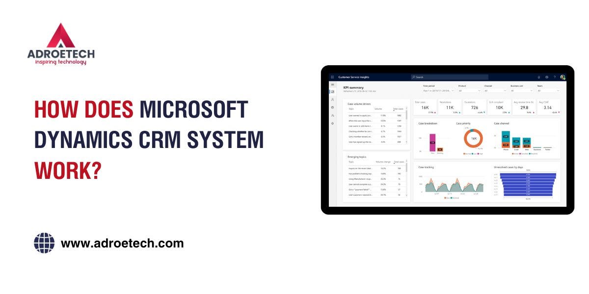 How Does Microsoft Dynamics CRM System Work? | by Adroetech | Medium