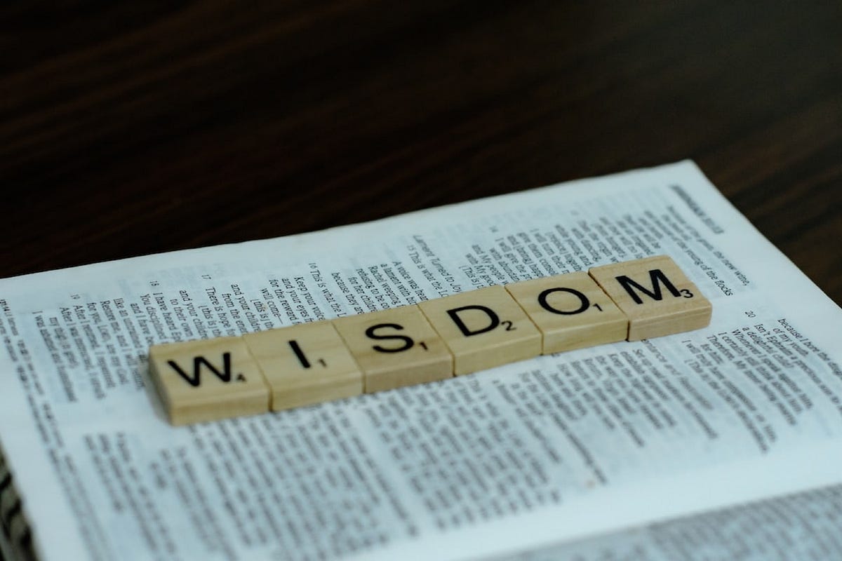 There is so Much wisdom in the book of Proverbs. | by Lu Skerdoo ...