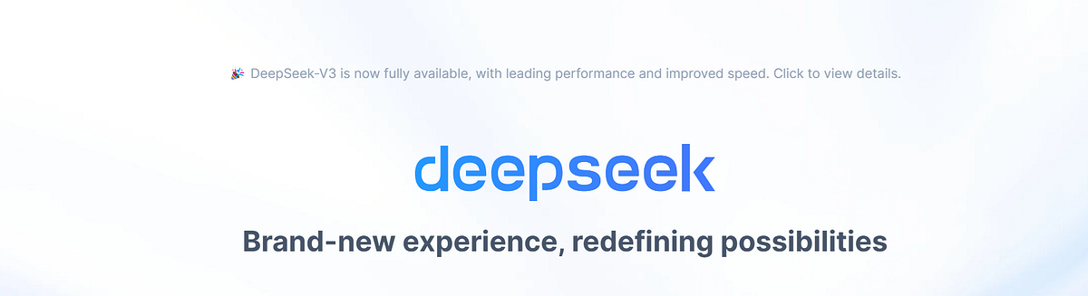 DeepSeek-V3: The Open-Source AI Model Redefining the AI | by Vinoth ...