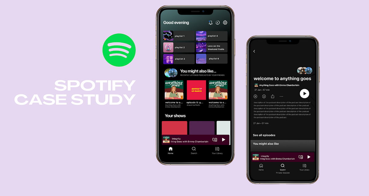 A Spotify Concept: Personalizing Podcast Discovery | by Maywa Padungrat ...