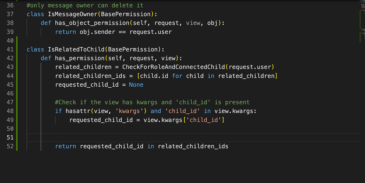 DRF permissions: how to use hasattr to access URL parameter | by Katarzyna Antonik-Heller | Medium