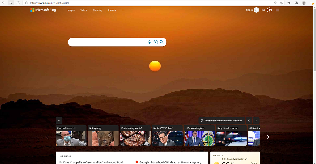 Microsoft Bing Ethical Hub Shopping | by M | Medium