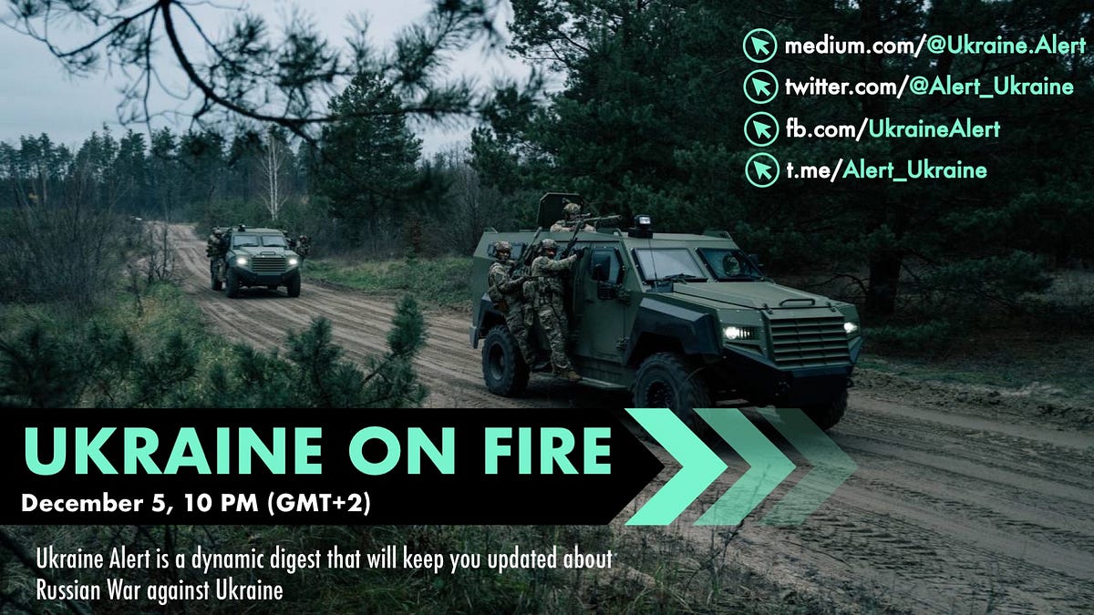 (French) Ukraine on Fire, December 5 | by Ukraine Alert | Medium