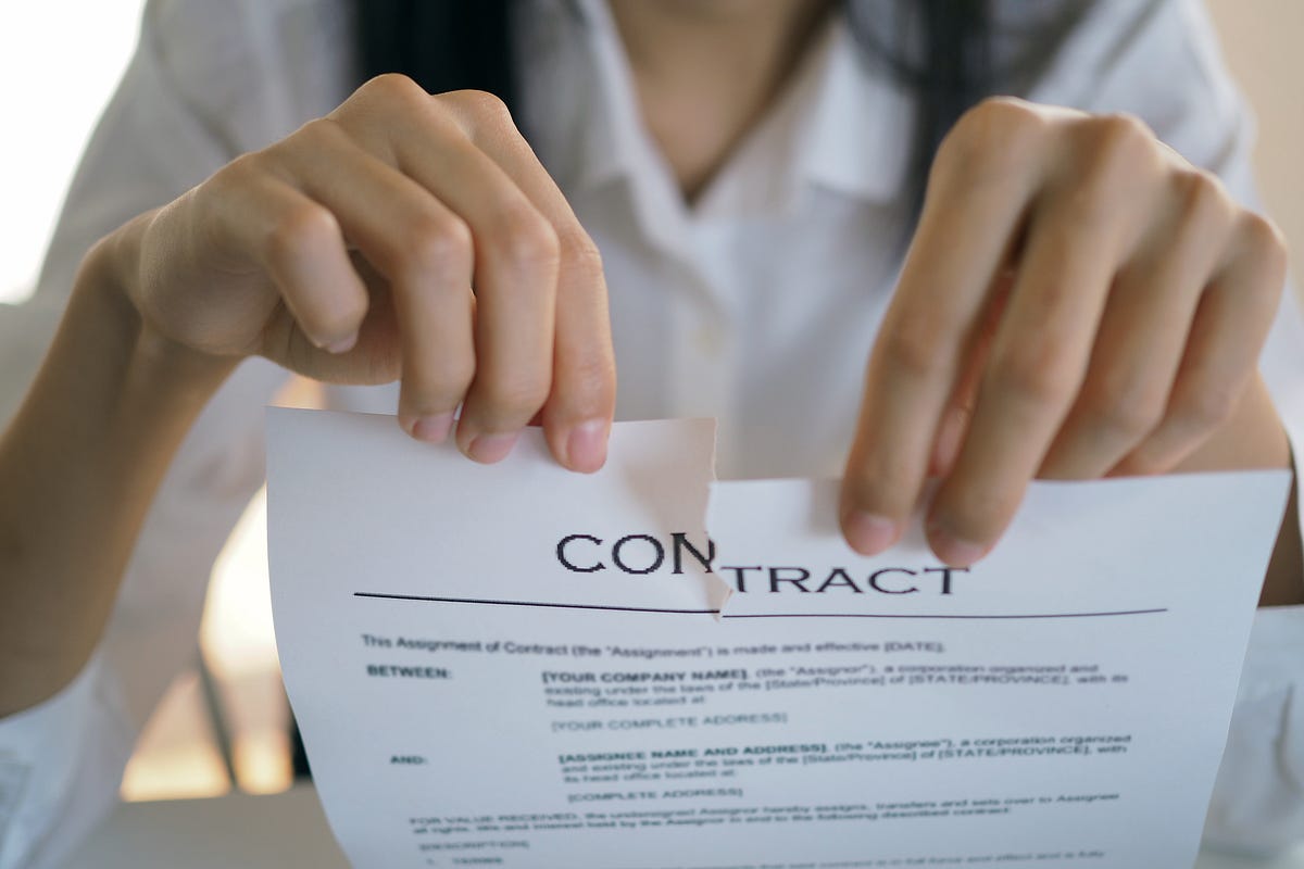 What to do After Your Book Contract Falls Through… | by Jenn Johnson ...