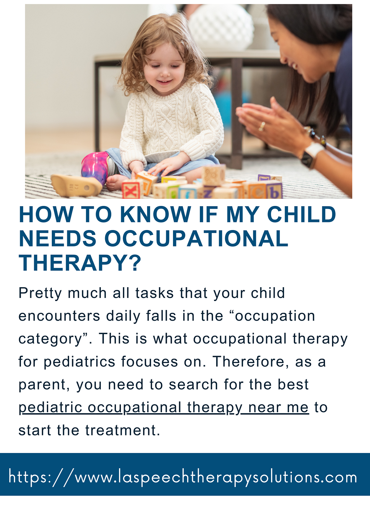 How To Know If My Child Needs Occupational Therapy? - Mark Leo - Medium