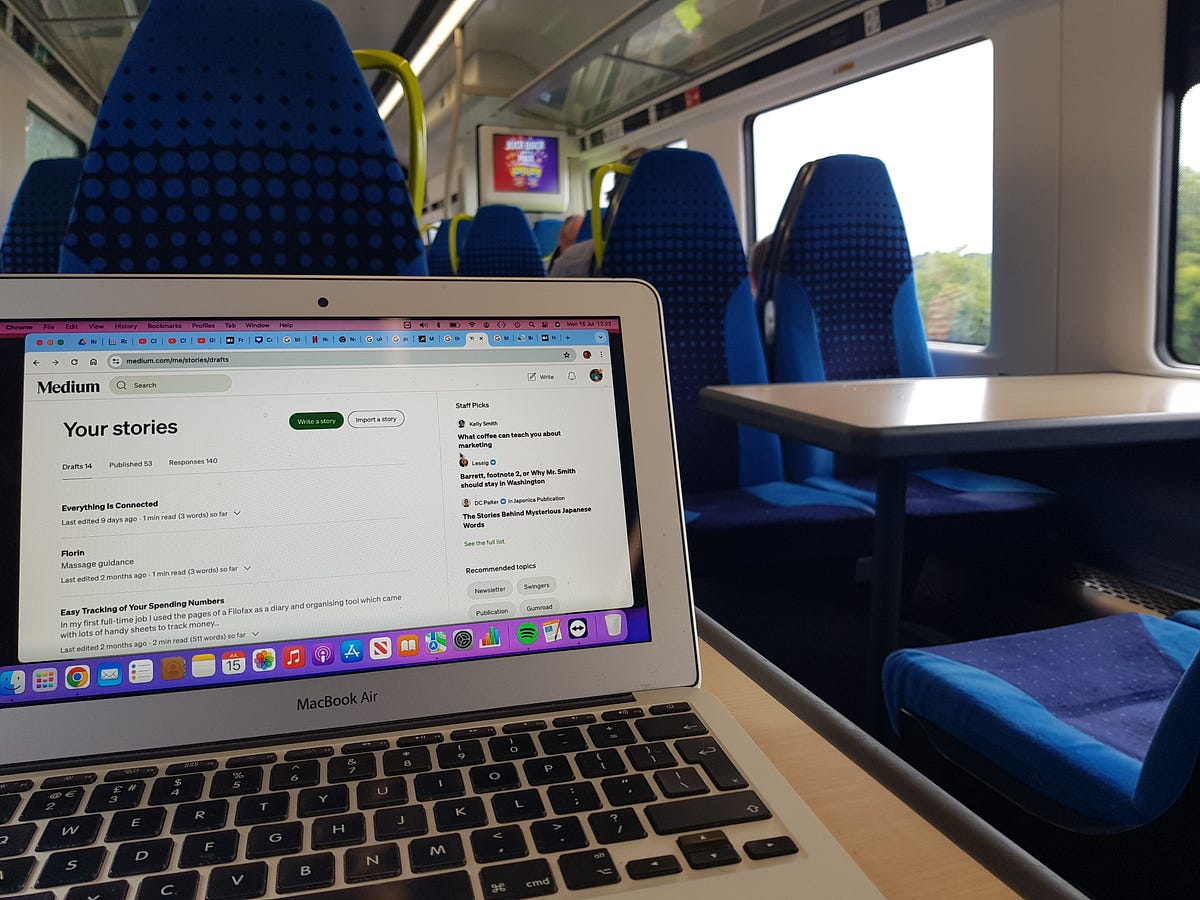 On The Train Again. and this is not a Country & Western… | by Nick ...