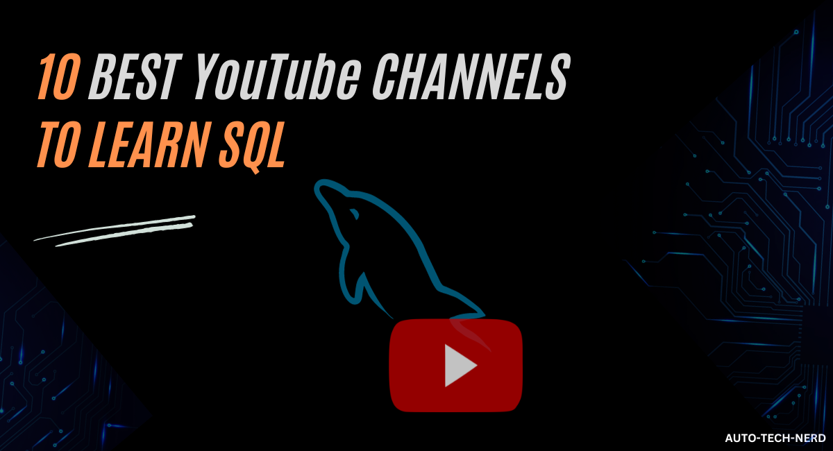 10 Best YouTube Channels to Learn SQL [2024] | by Sarang S. Babu | Learning SQL | Medium