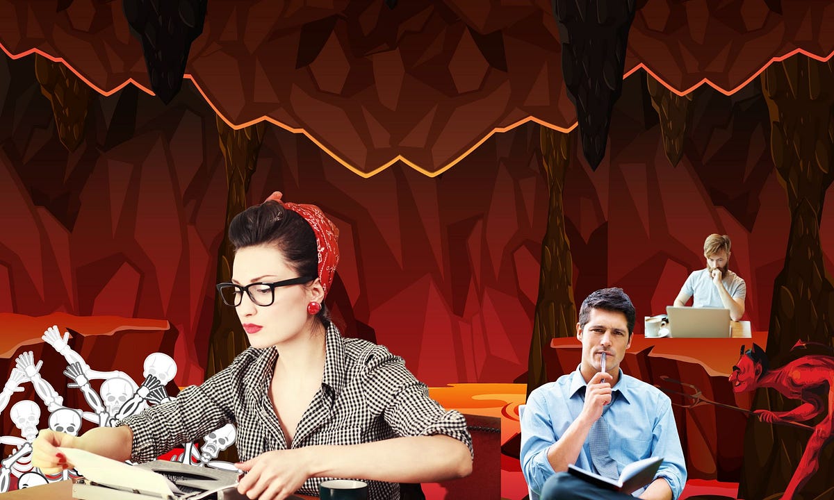 Dante’s Inferno for Writers. The 9 circles of Hell for sins the… | by ...