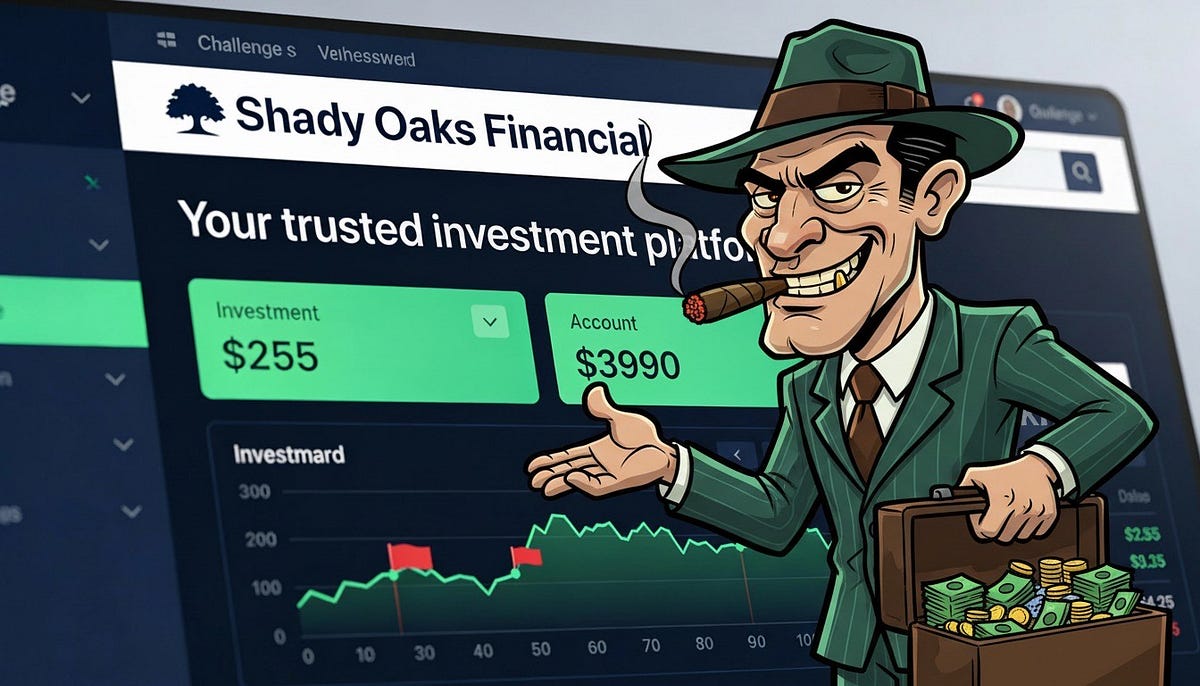 Shady Oaks Financial (Bugforge). 🍺 Quick message to readers: if my ...