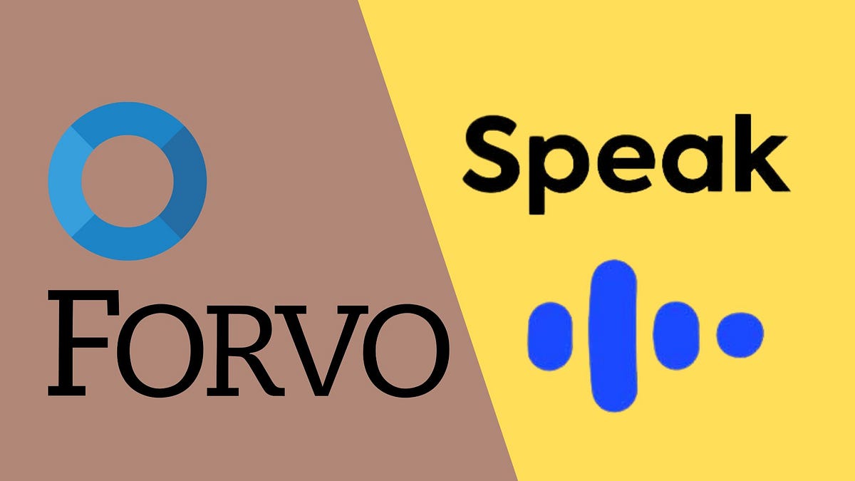 Speak vs Forvo: A Detailed Comparative Analysis | Medium