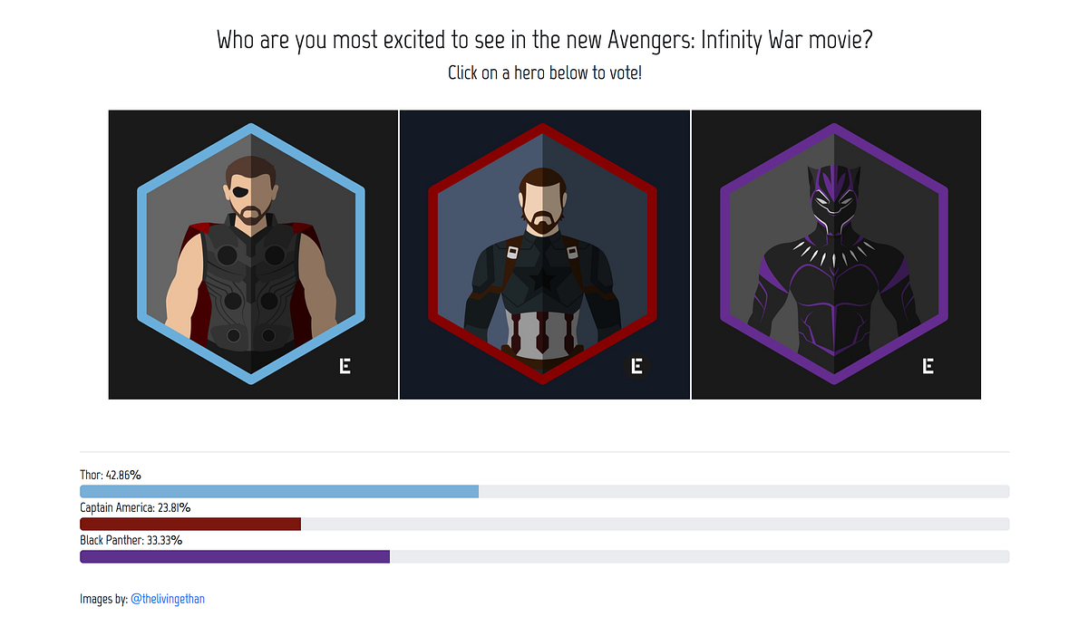 Learn to React: Poll. Project 2: Poll App | by ziggysauce | Medium