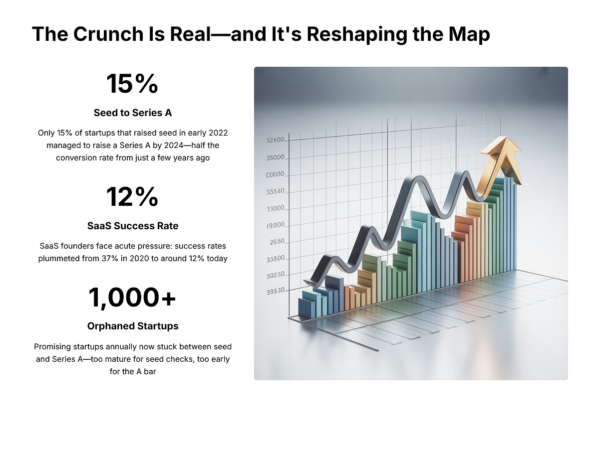 Beating the Series A Crunch: Real Tactics for Founders Building Through the Gap | by Serhat Pala ...