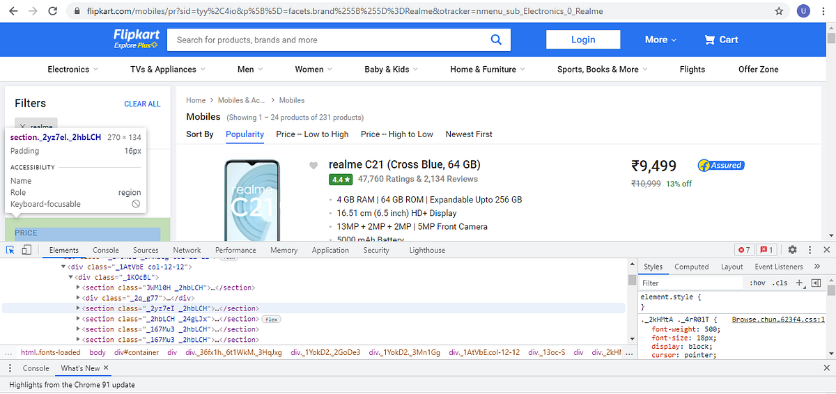 Web Scraping using Python. AIM: Perform data collection by web… | by ...