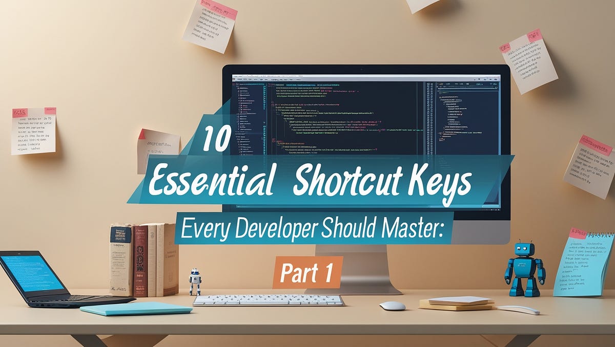 10 Essential Shortcut Keys Every Developer Should Master: Part 1 | by Pratik Tamhane | Level Up ...
